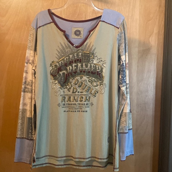 Double D Ranch | Tops | Double D Ranchwear Dream On Dreamer Top | Poshmark